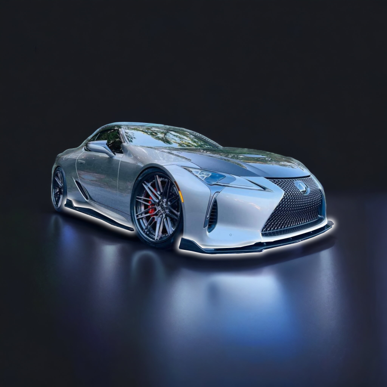 Carbon Fiber Headlight Trim | Lexus LC500 | E6 Carbon